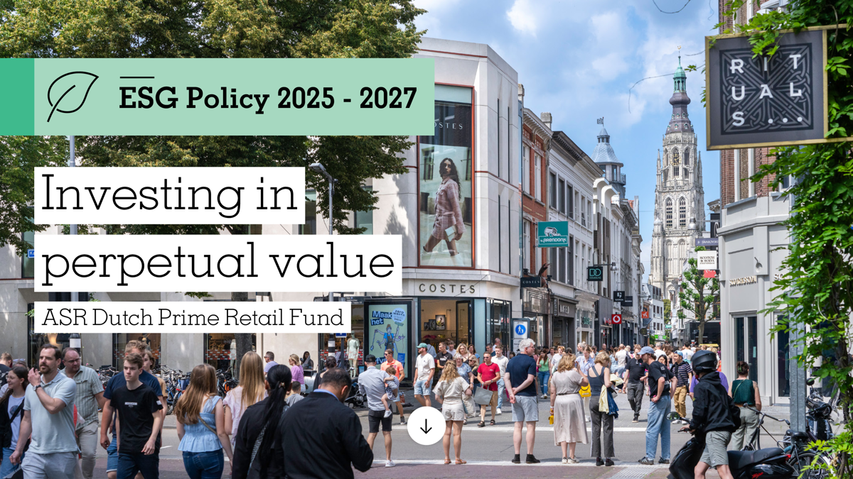 ESG beleid ASR Dutch Prime Retail Fund 2026-2028